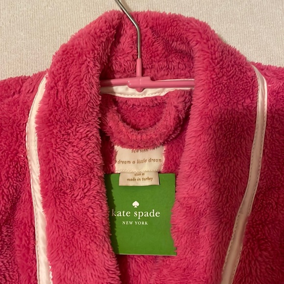 kate spade | Intimates & Sleepwear | Kate Spade Pink Bathrobe | Poshmark